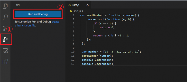 【Node.js】Visual Studio Code 上で JavaScript を実行する | hinaブログ