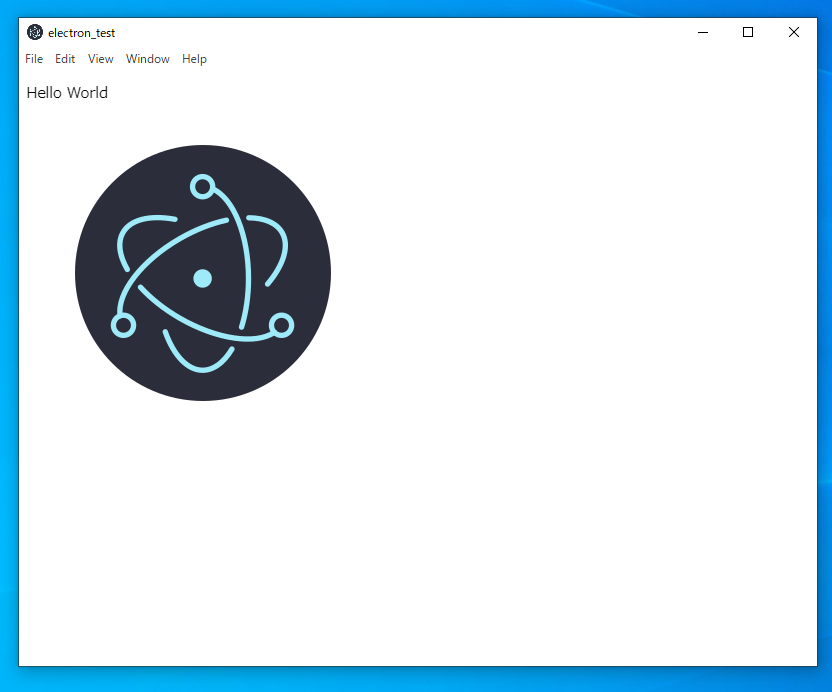 ElectronでWindow表示までをあっという間に実装する(for Windows) | hinaブログ